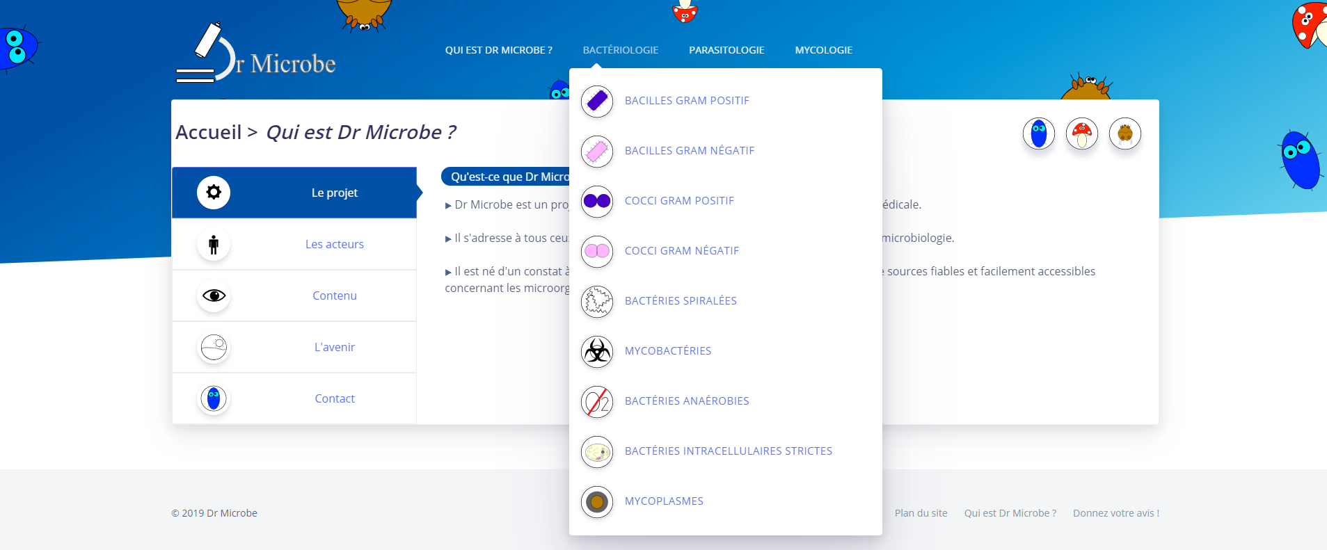 Site de Microbiologie : découvrez Dr Microbe ! - DIAG-INNOV